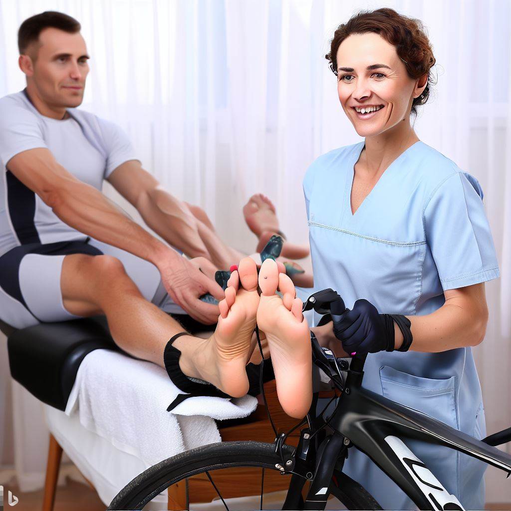 Say Goodbye to Cycling Foot Pain with Expert Care